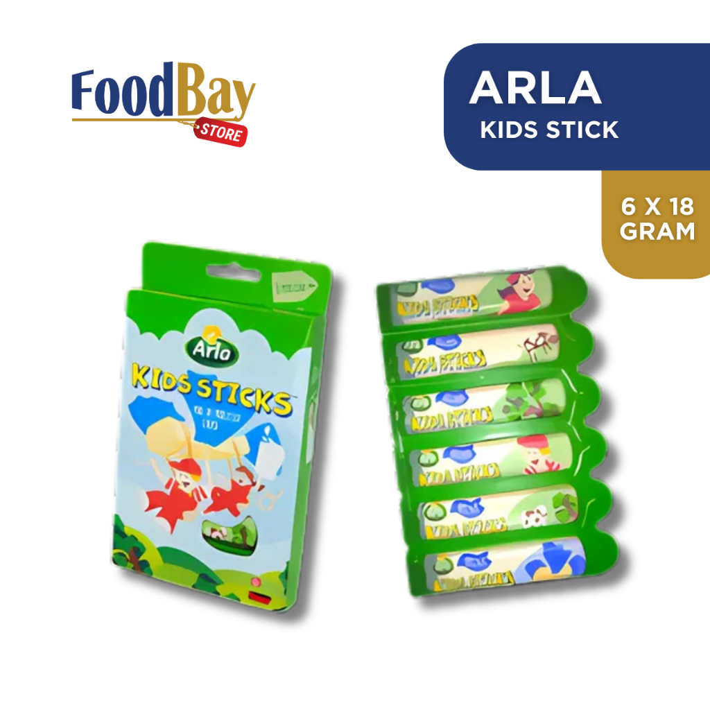 Jual ARLA Cheese Kids Stick 6x18 Gr / Keju Batang | Shopee Indonesia