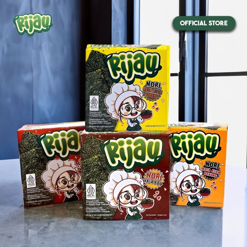 Jual Rijau Snack Rumput Laut (Nori) | Shopee Indonesia