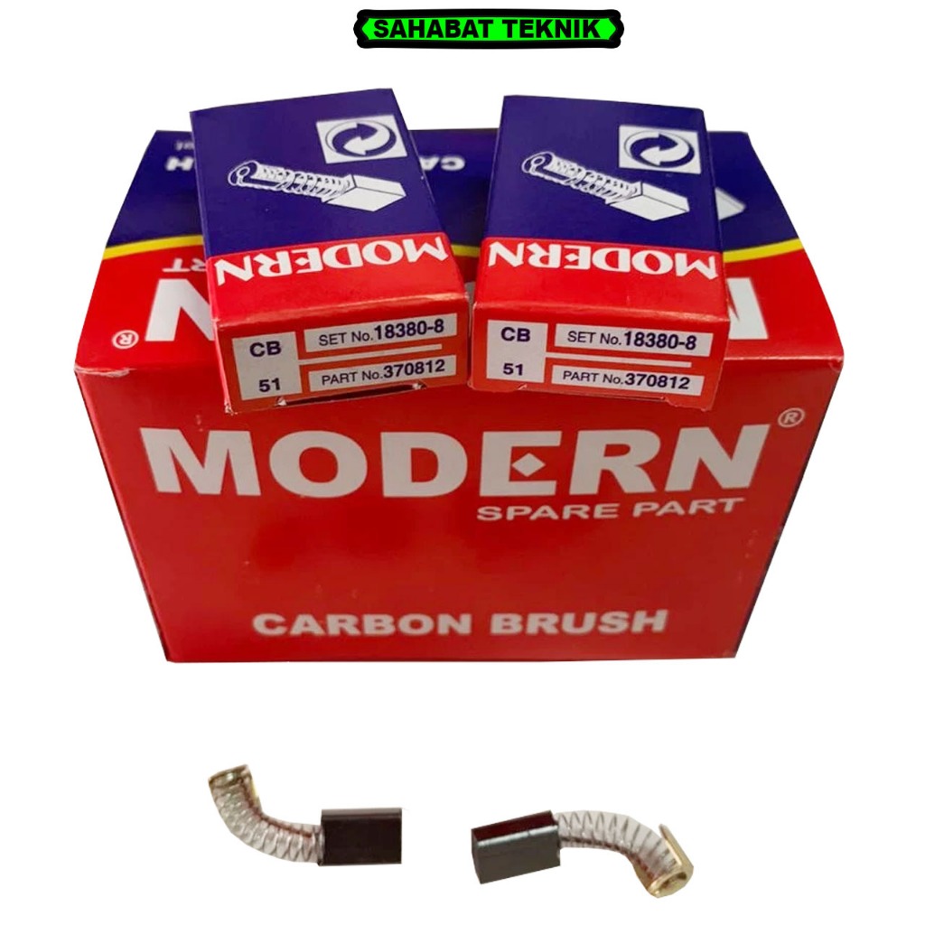 Jual MODERN Carbon Brush Brostel CB 51 CB 64 CB 411 CB 459 CB 100 CB 21 ...