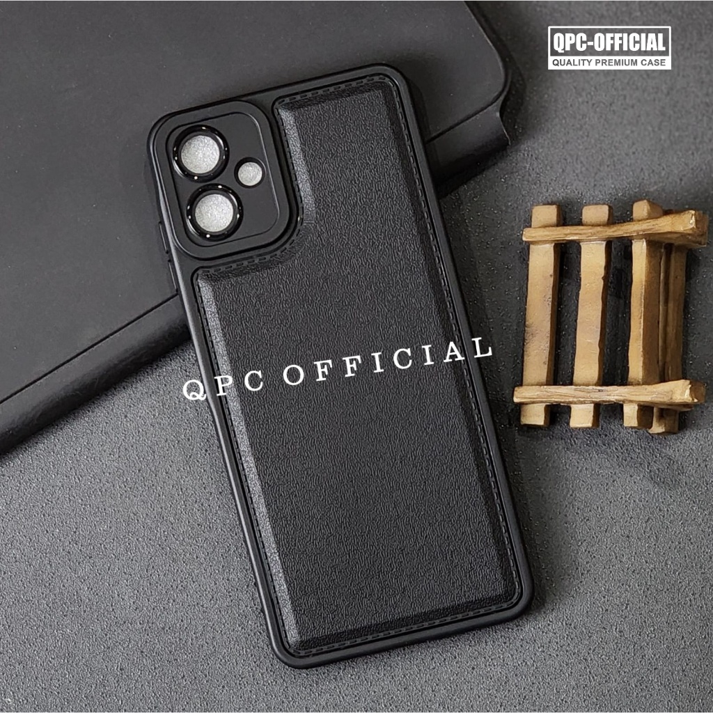 Jual Samsung A06 4G Samsung A05 Samsung A05S Case Leather Pro Kamera Black Samsung A06 4G ...