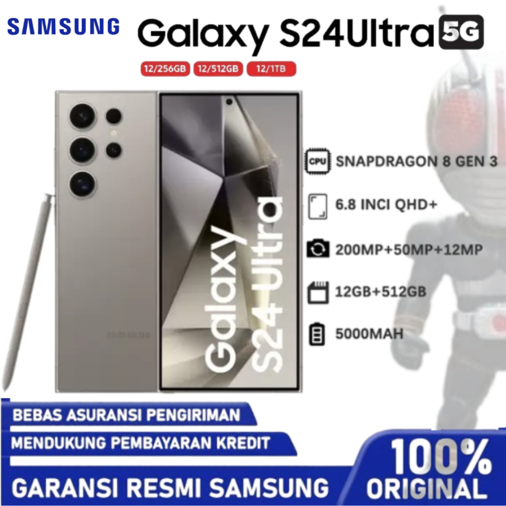 Jual SAMSUNG S24 ULTRA 5G NFC GARANSI RESMI | Shopee Indonesia