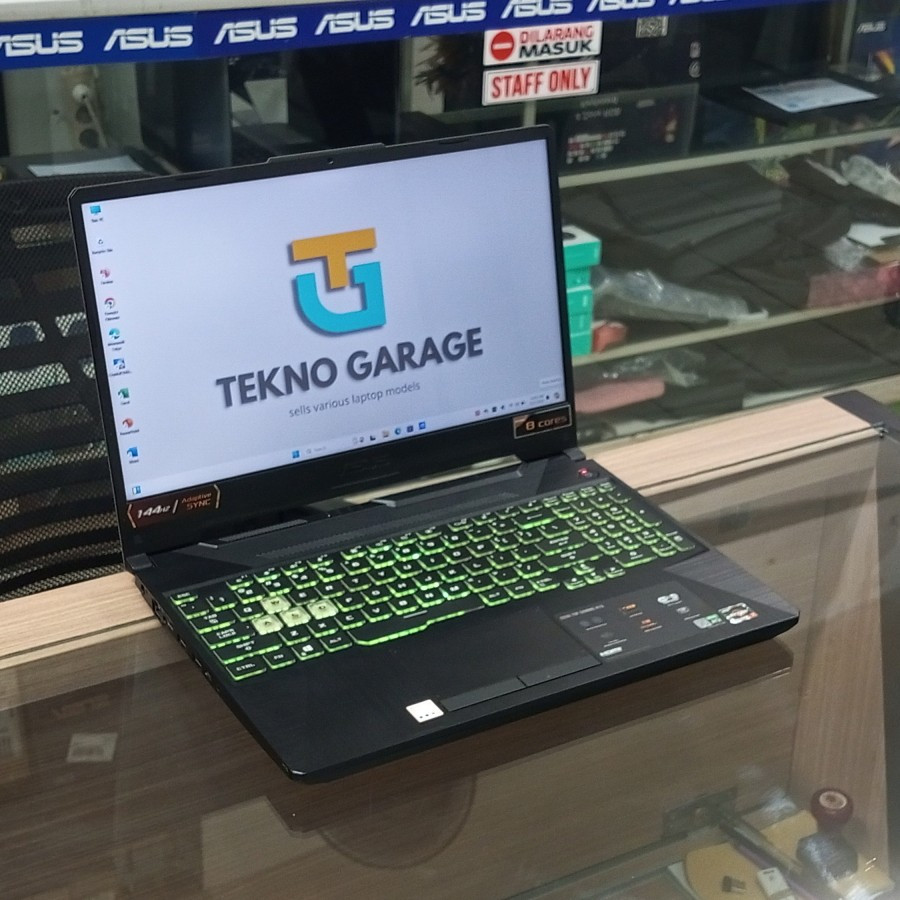 Jual ASUS TUF GAMING A15 FA506IC RYZEN 7 4800H RAM 16GB SSD 512GB ...