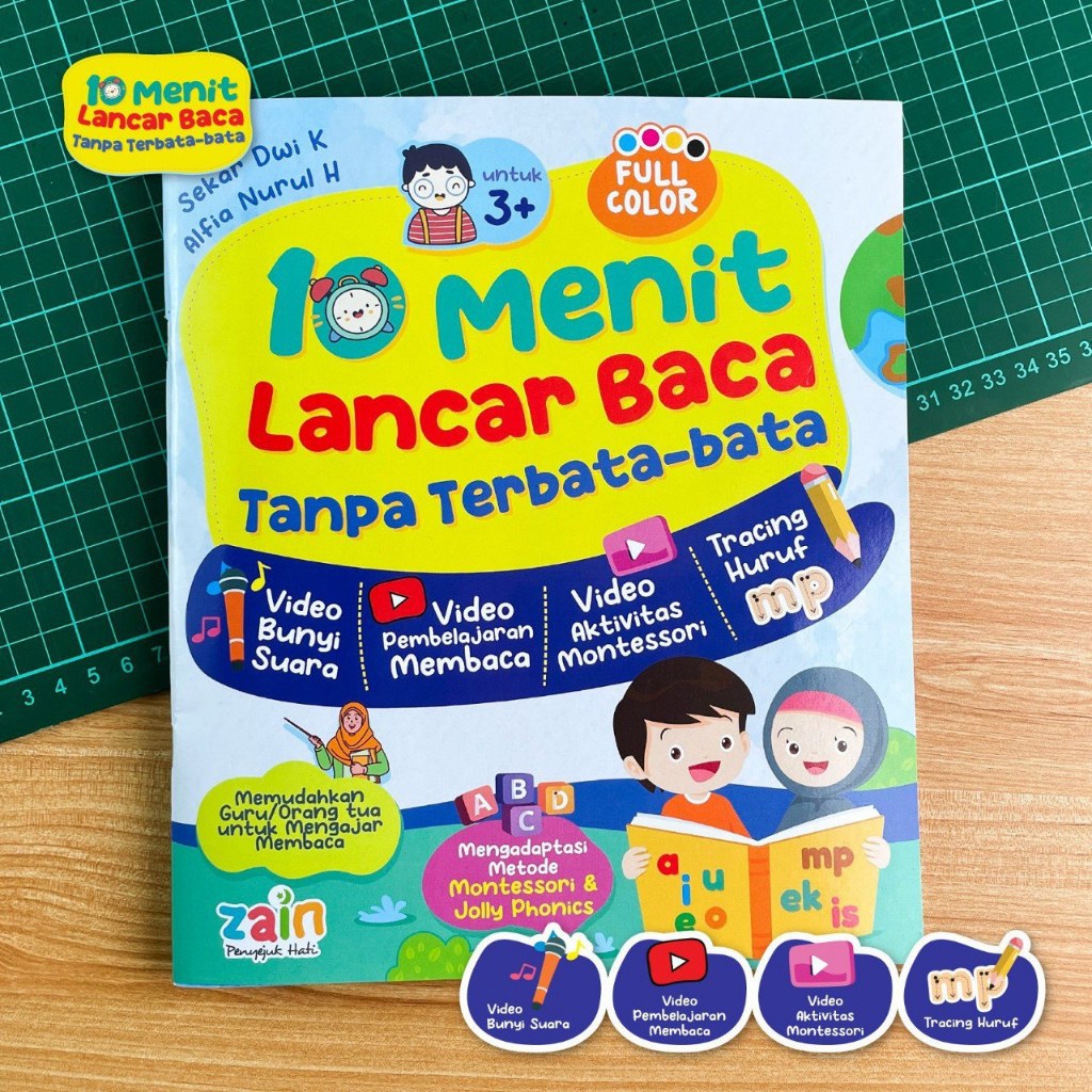 Jual [Ready Stock] 10 Menit Lancar Baca Tanpa Terbata-bata Full Color ...