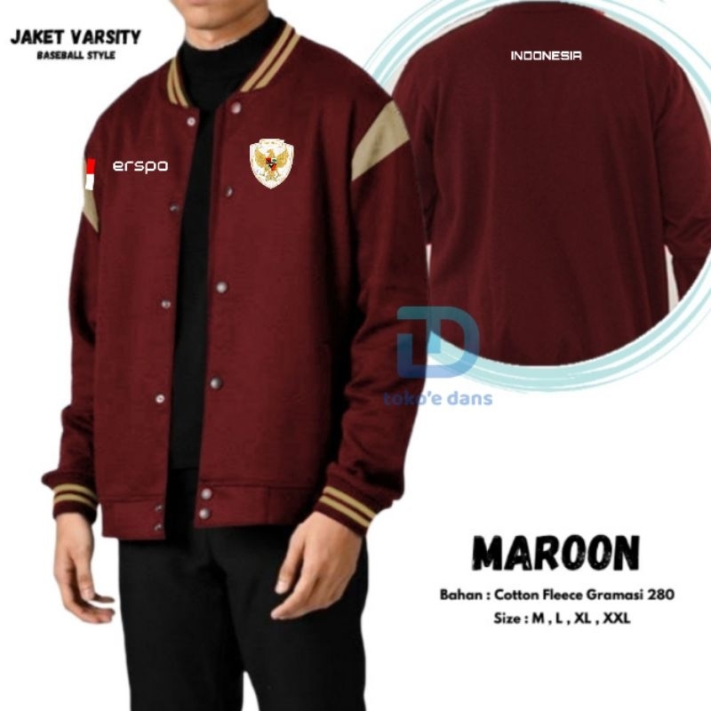 Jual JAKET TIMNAS INDONESIA LOGO RESMI TERBARU ERSPRO KEREN | Shopee ...