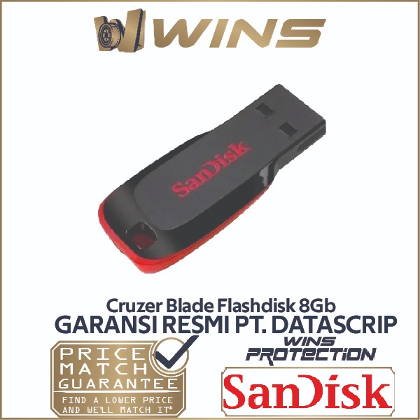 Jual Sandisk Cruzer Blade Flashdisk 8Gb Original | Flash Disk Sandisk 8 GB | Shopee Indonesia