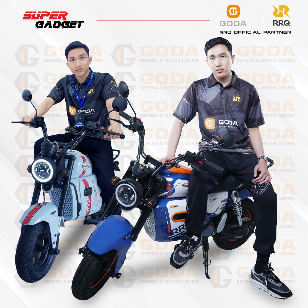 Jual GODA 199 MAX MECHA KINGKONG Sepeda Motor Listrik 72V/20AH Garansi ...
