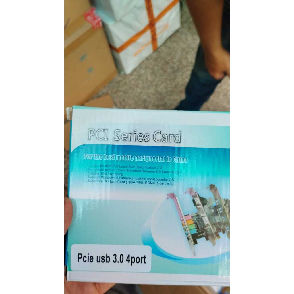 Jual PCI Express To USB V3.0 4 port | Shopee Indonesia