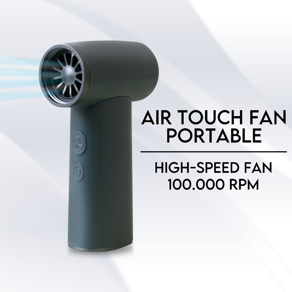 Jual High Speed Turbo Jet Fan - Hair Dryer Powerful Mini Jet Fan ...