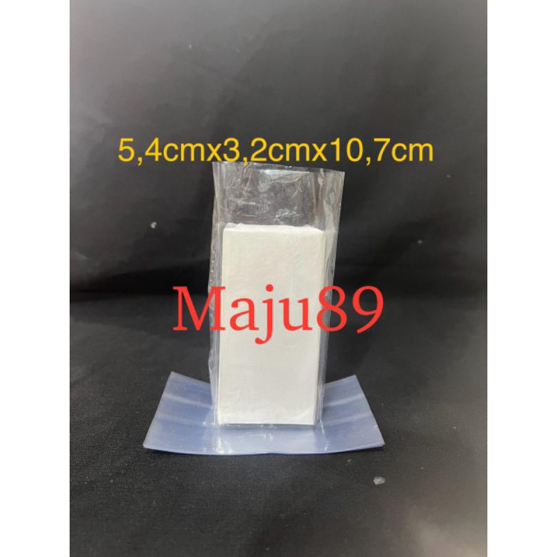 Jual Plastik shrink / plastik segel kardus box ukuran 5,4cm x 3,2cm x ...