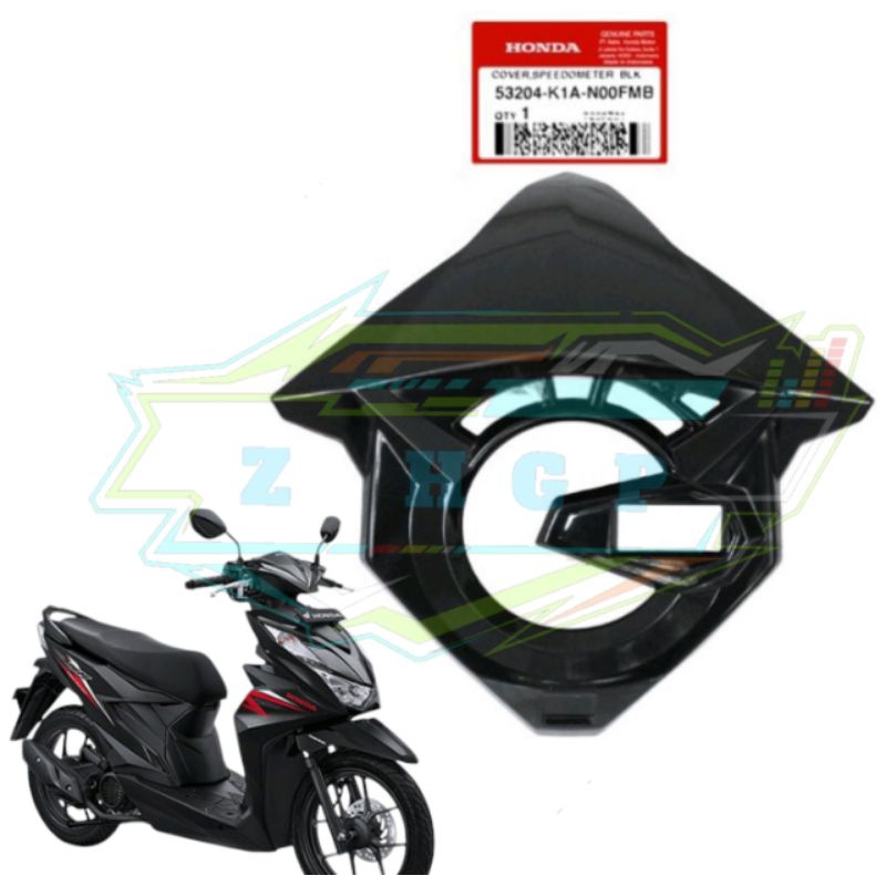 Jual 53204-K1A-N00FMB Visor cover speedometer beat new led deluxe 2020 ...