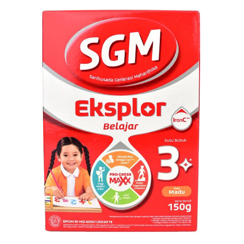 Jual SUSU SGM 3 PLUS MADU 150g | Shopee Indonesia