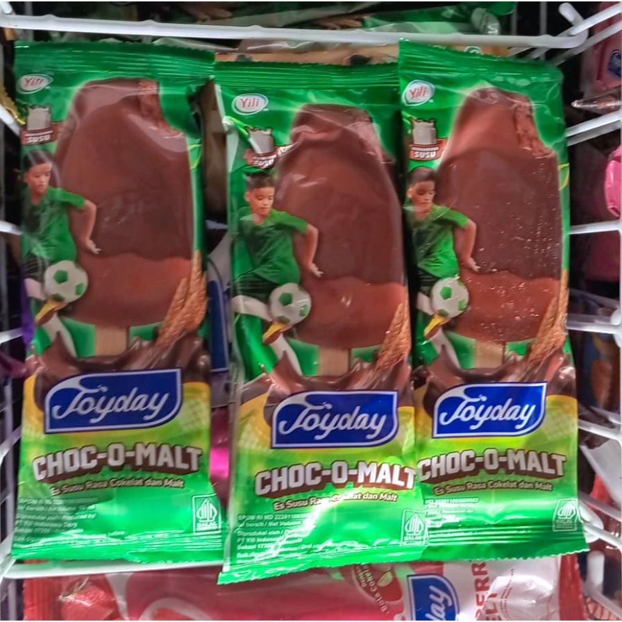 Jual Es Krim Joyday Choc-O-Malt | Es Susu Rasa Cokelat dan Malt | Shopee Indonesia