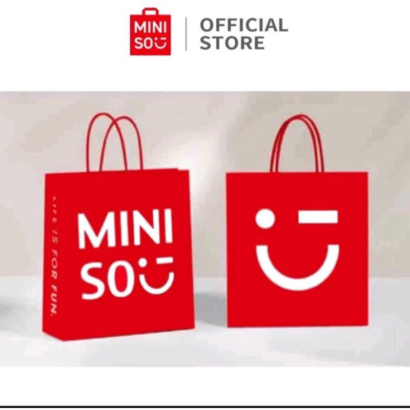 Jual Paper Bag Original Miniso | Shopee Indonesia