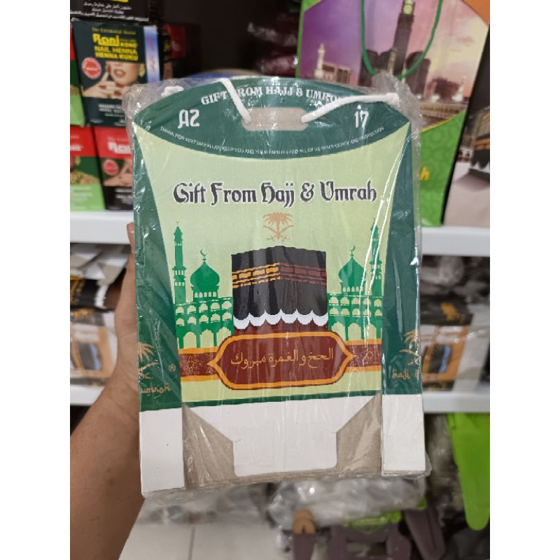 Jual Kotak Box Tas Kosong Kado Gift Totebag Oleh2 Haji dan Umroh ...