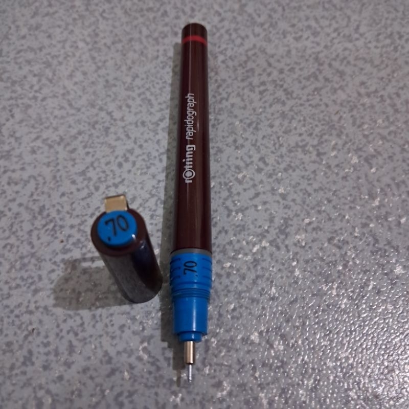 Jual Rotring Rapidograph 0.7 rapido jerman pulpen gambar teknik ...