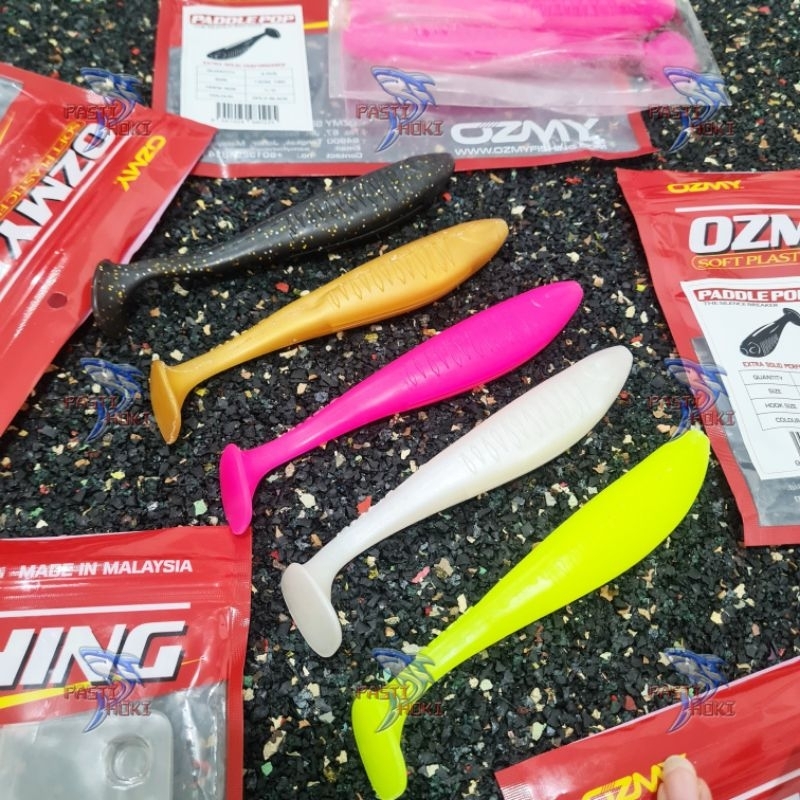 Jual Ozmy Paddle Pop 14 cm 20 grm + HOOK ORI OZMY / Umpan Pancing Soft ...