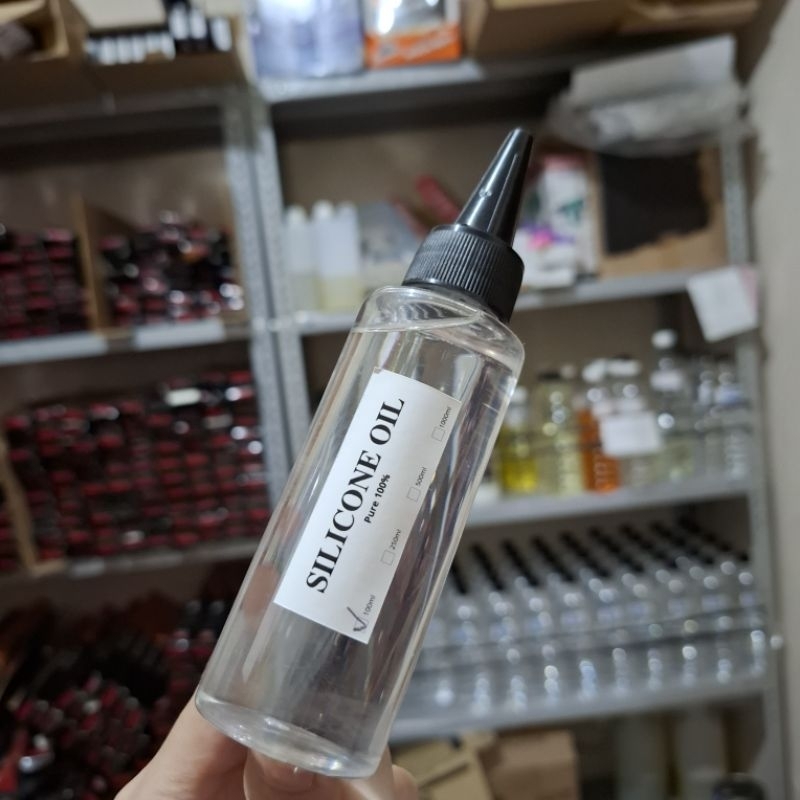 Jual Silicon Oil / Minyak Silikon Murni Bening 1000cps 100 ml - Bahan ...