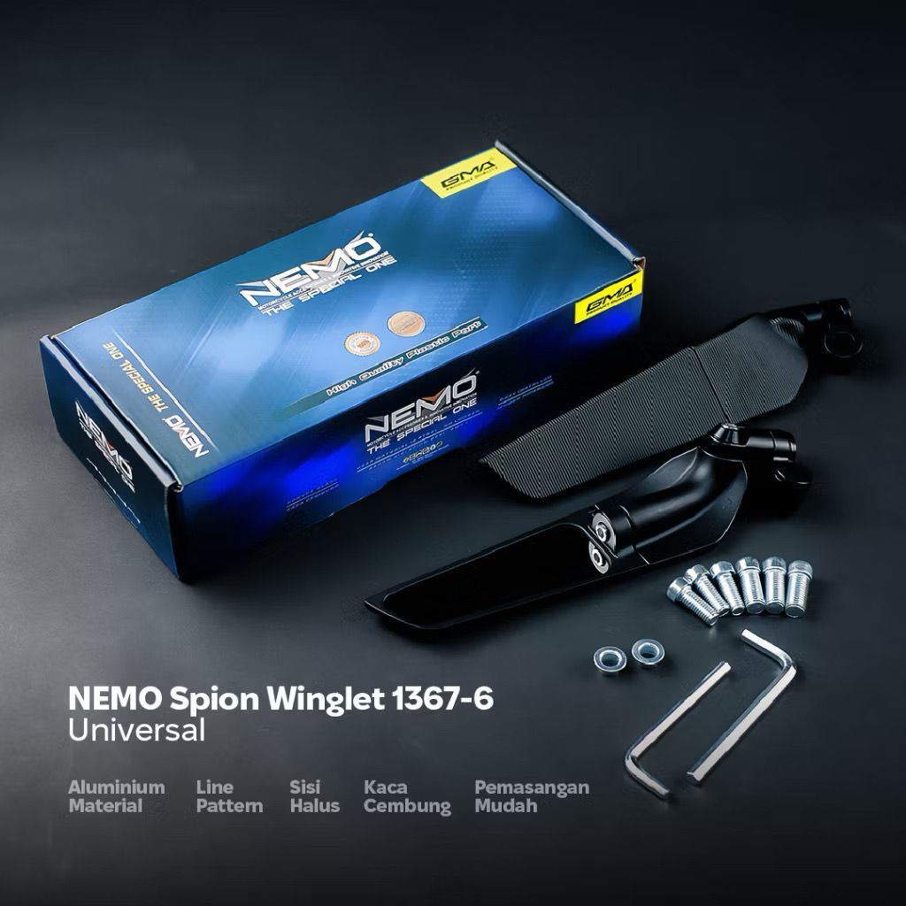 Jual Spion Winglet Nemo 1367-6 Model Rizoma Universal Motor Vario PCX ...