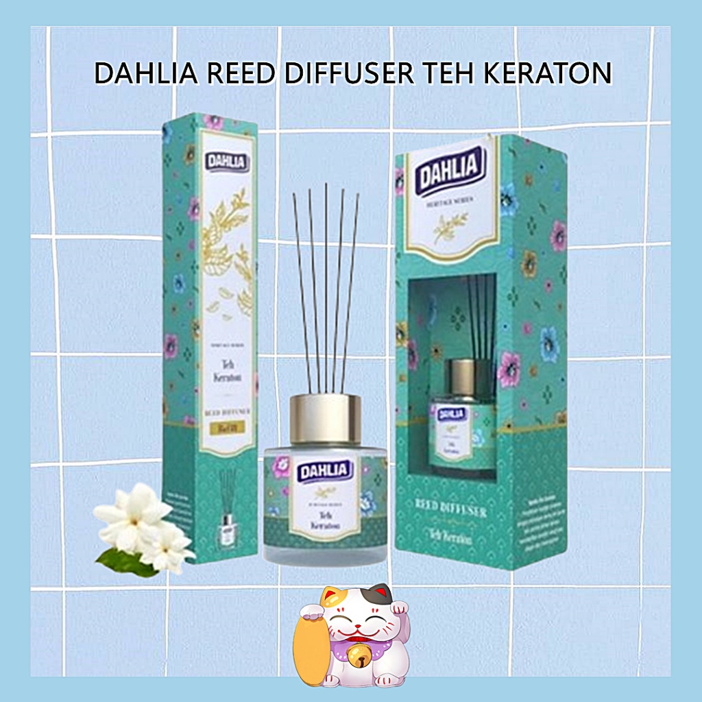 Jual Hemat 2 Dahlia Reed Diffuser Teh Keraton Alat Refill Pengharum ...
