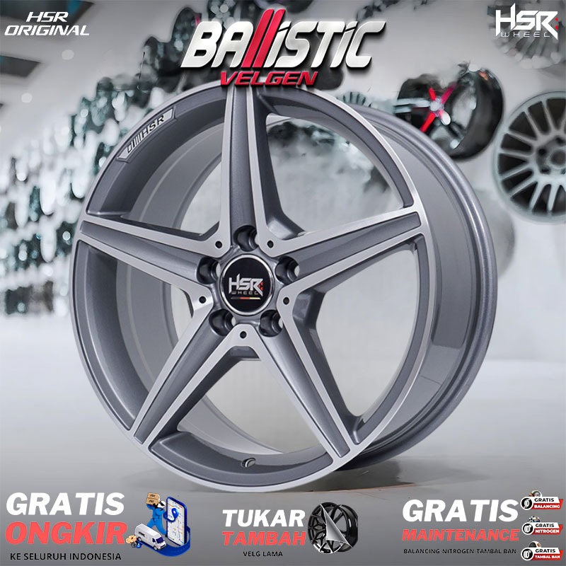 Jual Velg Variasi Model Bintang Ring 18 Lubang Baut 5X114,3 Velg Racing ...