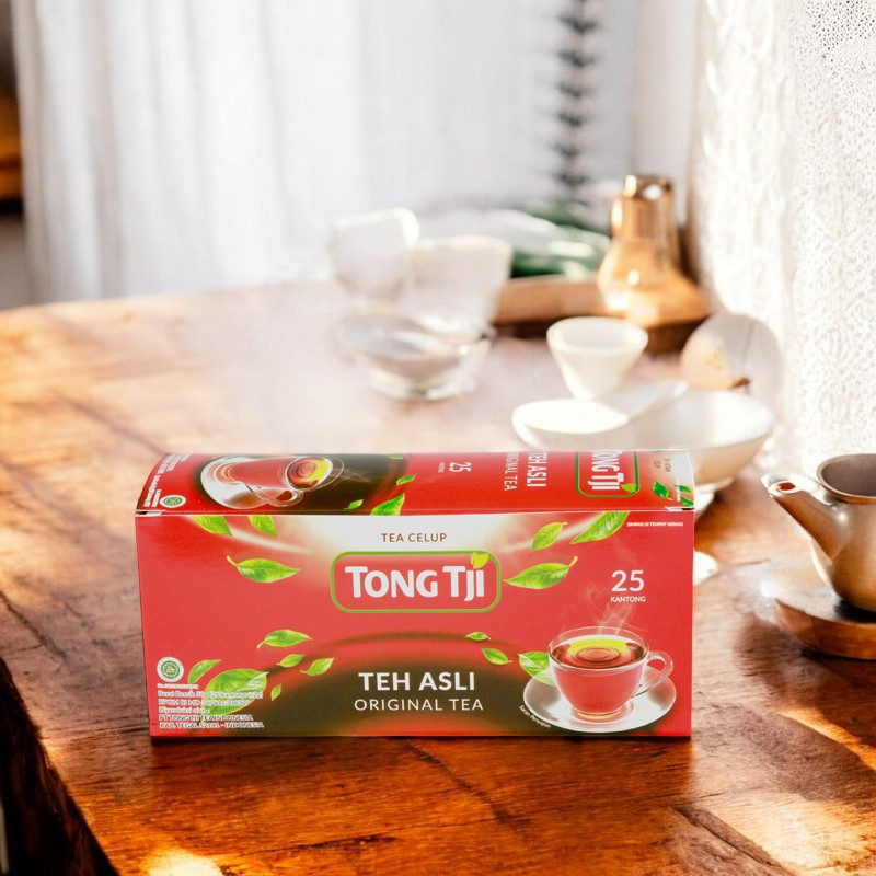 Jual Tong Tji Black Tea / Teh Hitam 25s ( Tea Bag / Teh Celup non ...