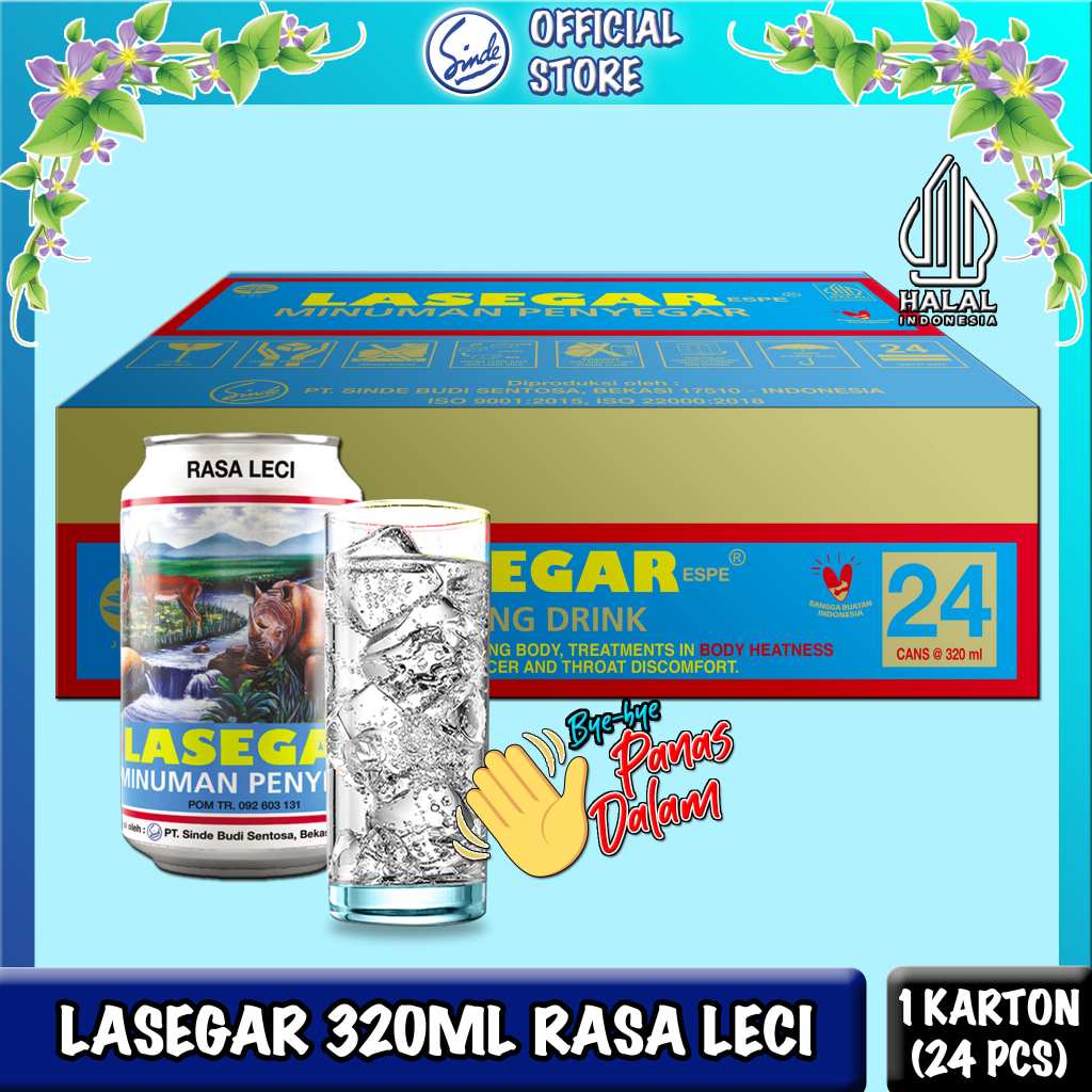 Jual Lasegar Kaleng 320ml Rasa Leci 1 carton | Shopee Indonesia