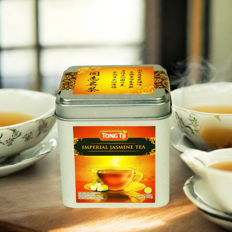 Jual Tong Tji Imperial Jasmine Tea 100g, Teh Seduh per Karton isi 12 ...