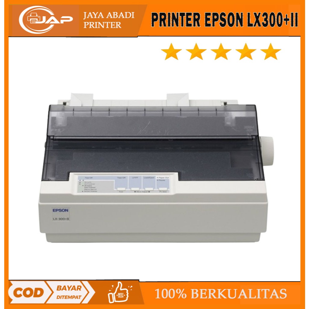 Jual Printer Dotmatrix Nota Faktur Epson LX300+II / LX-300+II / LX300 ...