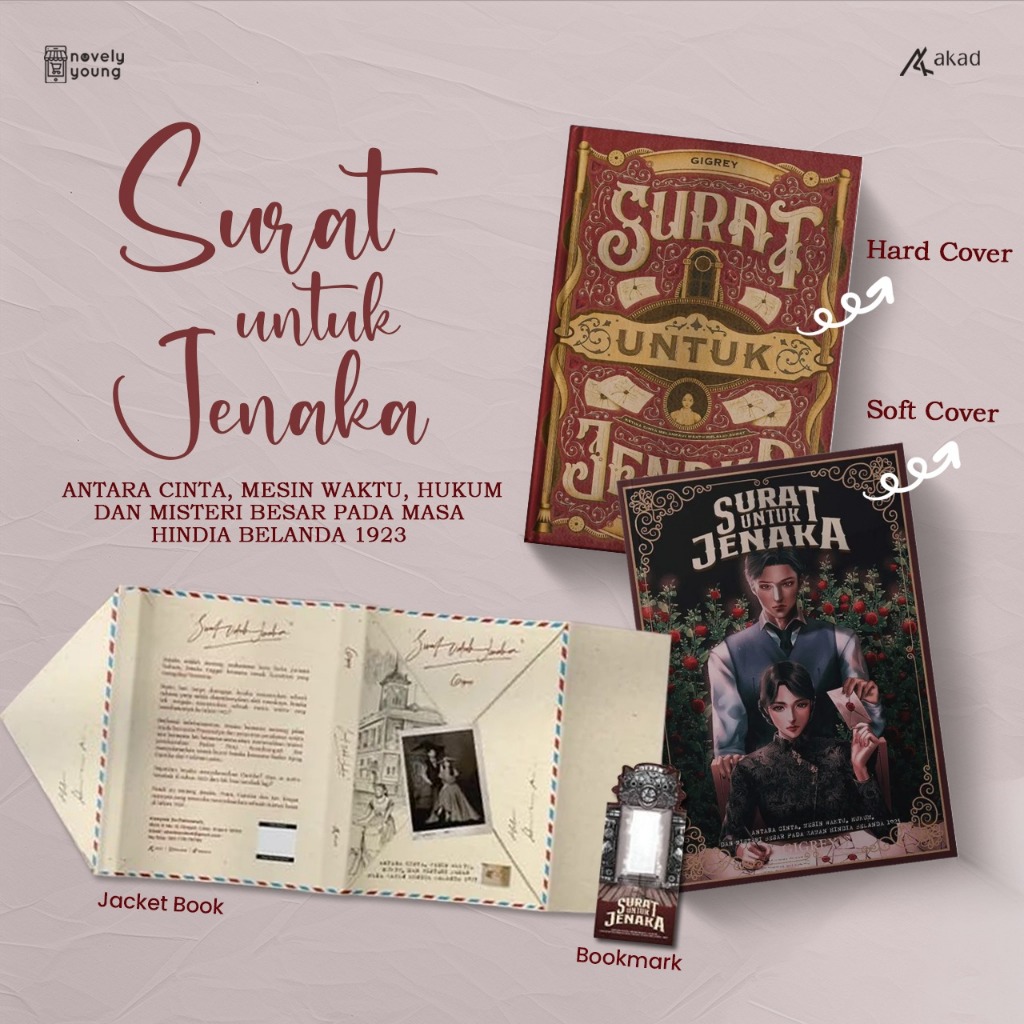 Jual Novel Surat Untuk Jenaka - Gigrey - Akad - Gratis Biaya Packing ...