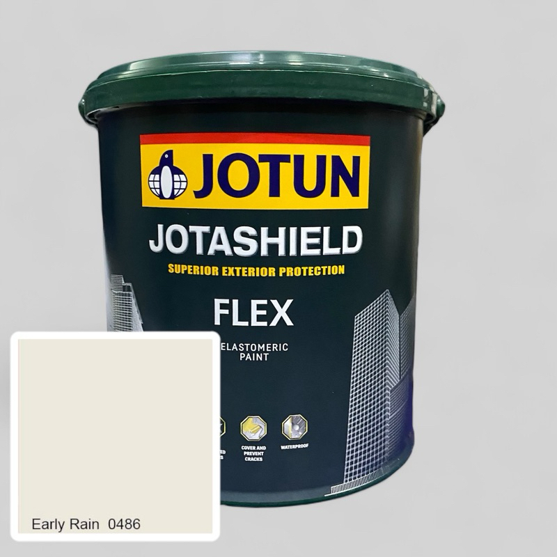 Jual Jotun jotashield flex kode warna 0486 early rain 2.5Lt | Shopee ...