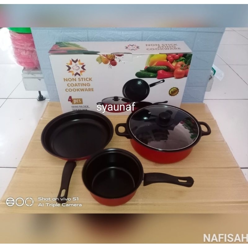 Jual panci cookware set 14n1 GSE mewah dan murah | Shopee Indonesia