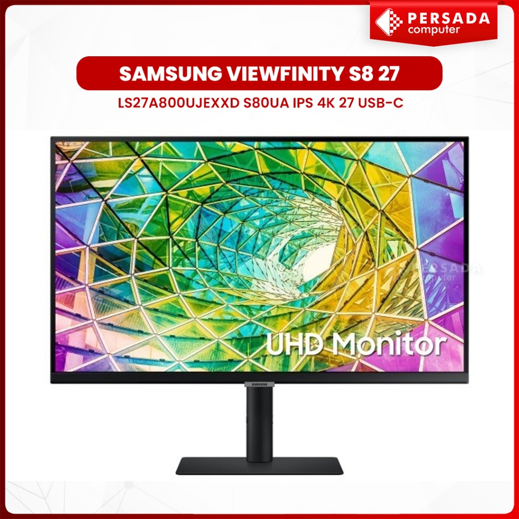 Jual Monitor Samsung ViewFinity S8 27" LS27A800UJEXXD S80UA IPS 4K 27"USB-C | Shopee Indonesia