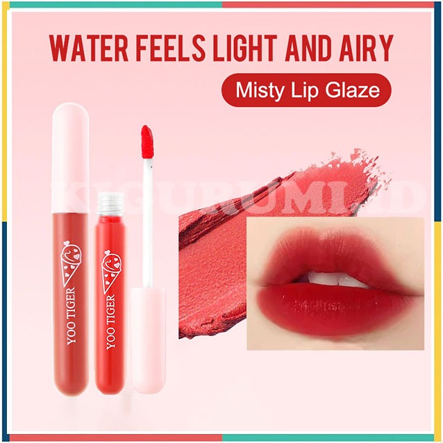 Jual YOO TIGER Lipstik Lip Glaze Cair Lip Gloss Pelembab Silky Misty ...