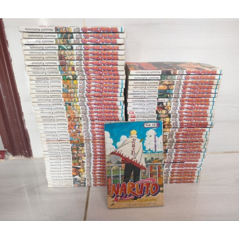 Jual Komik Naruto Vol 1-72 Fullset | Shopee Indonesia