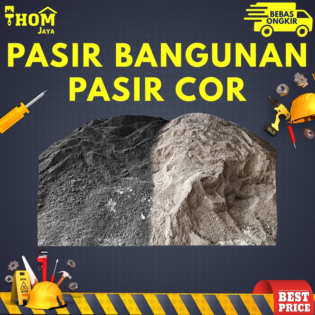 Jual PASIR HITAM / PASIR COR CUCI / PASIR BETON COR / PASIR COR / PASIR ...