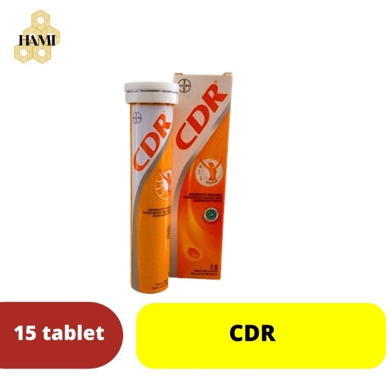 Jual CDR Effervescent 15 Tablet - Multivitamin, Suplemen dan Kalsium ...