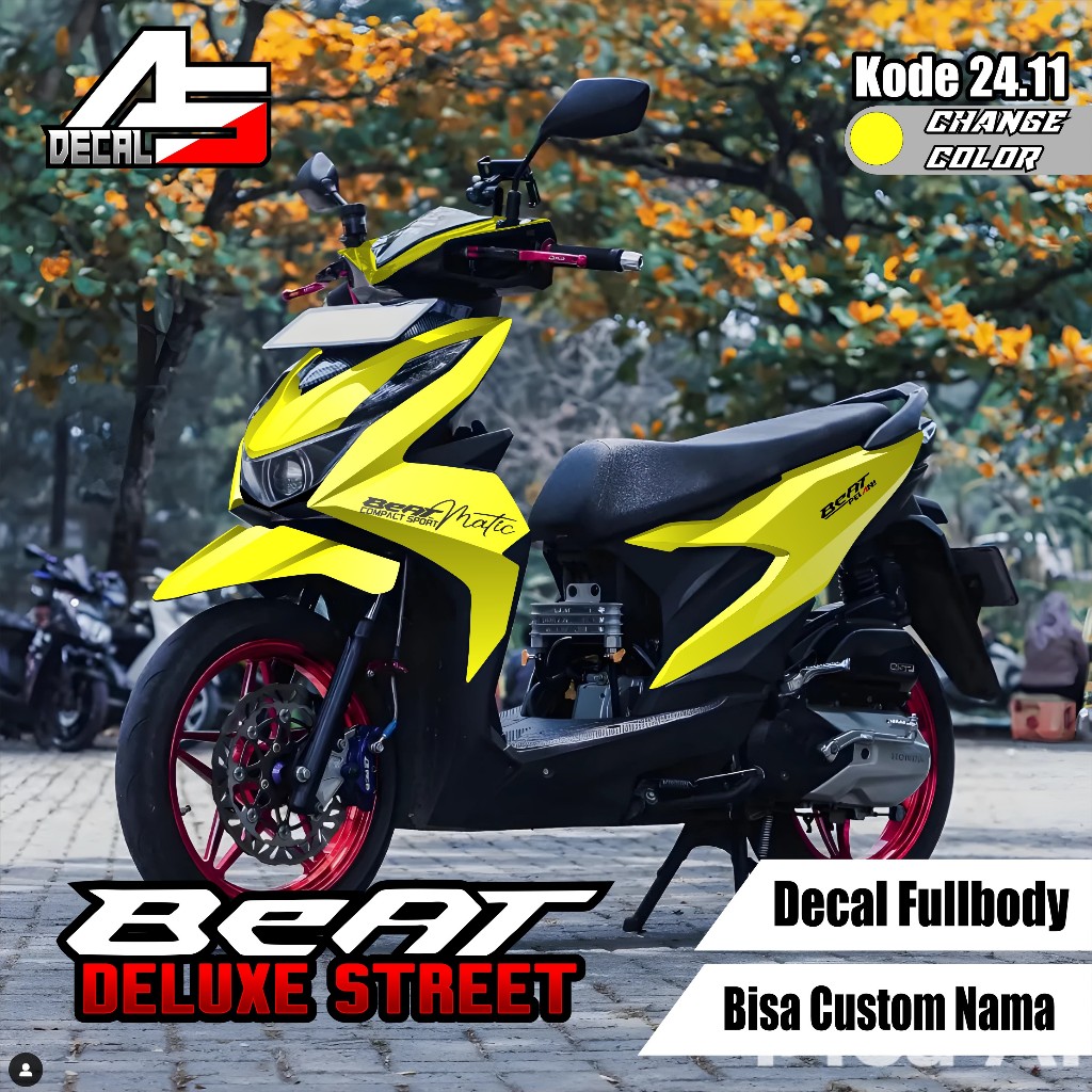 Jual Decal Stiker FullBody BEAT DELUXE STREET 2020 2021 2022 2023 2024 ...