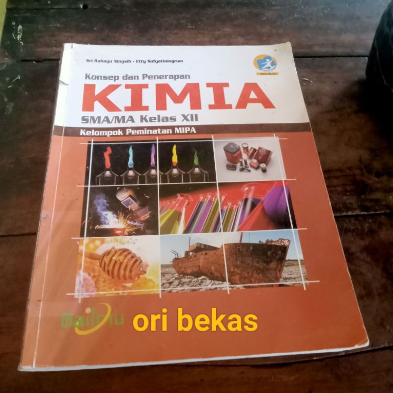 Jual Buku Konsep dan Penerapan KIMIA Kurikulum 2013 Untuk SMA/MA Kelas ...