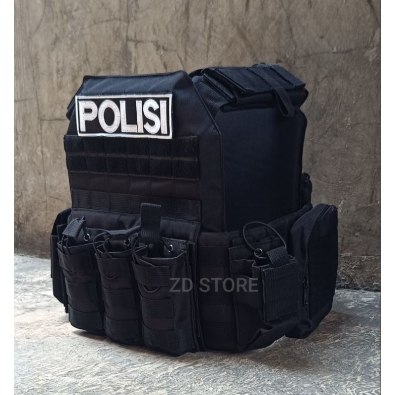 Jual Body Vest Polisi/Body Vest Tactical POLISI/ROMPI POLISI | Shopee ...