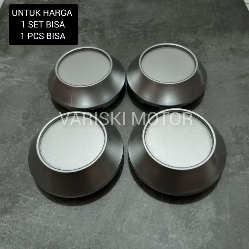 Jual dop roda tutup velg racing kerucut silver diameter 6,8 cm | Shopee ...