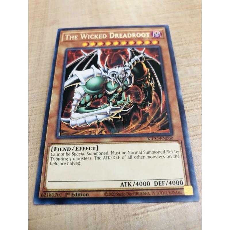 Jual kartu yugioh original the wicked dreadroot | Shopee Indonesia