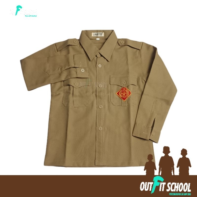 Jual Baju Sekolah Pramuka SD Pembina Rafilo/Katerina/Siaga Lengan ...