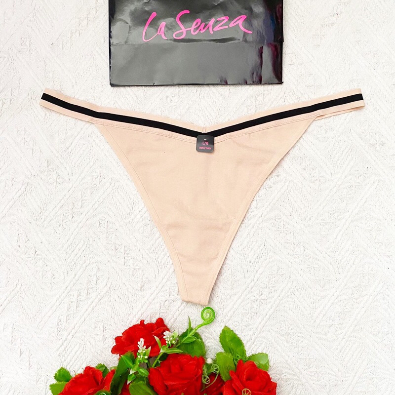 Jual La Senza Original G-string Thong Cotton Size S M L | Shopee Indonesia