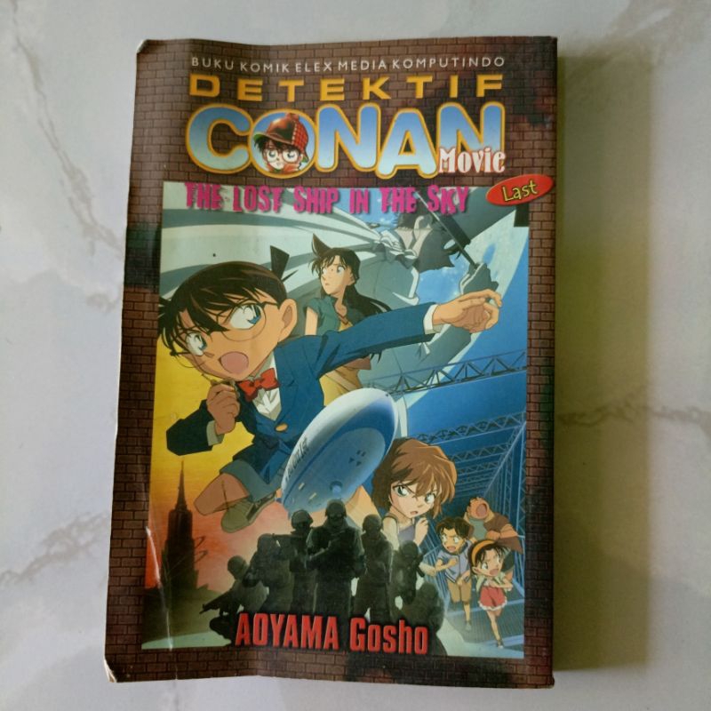 Jual ORIGINAL BEKAS PRELOVED NOVEL KOMIK DETEKTIF CONAN MOVEL MOVIE LAST The Lost Ship In The ...