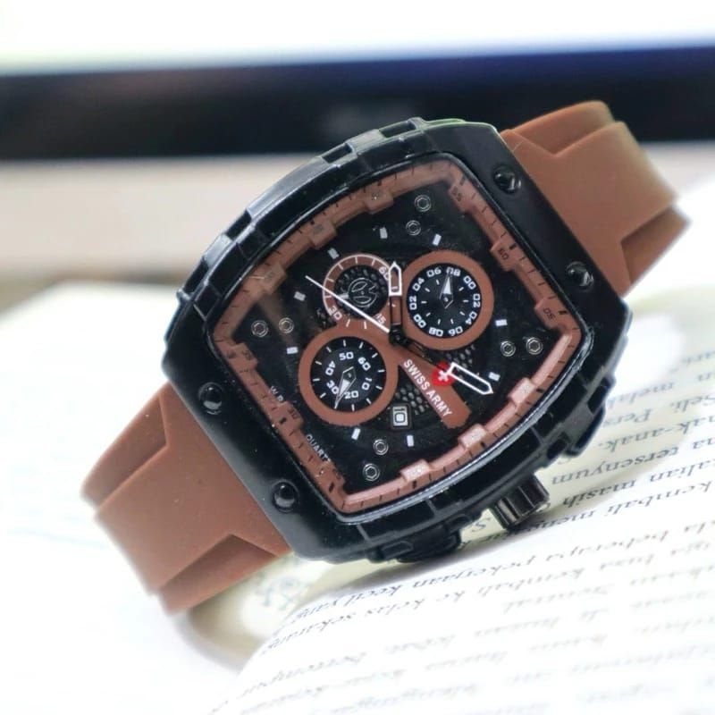 Jual Jam Tangan Pria Model Petak | Shopee Indonesia