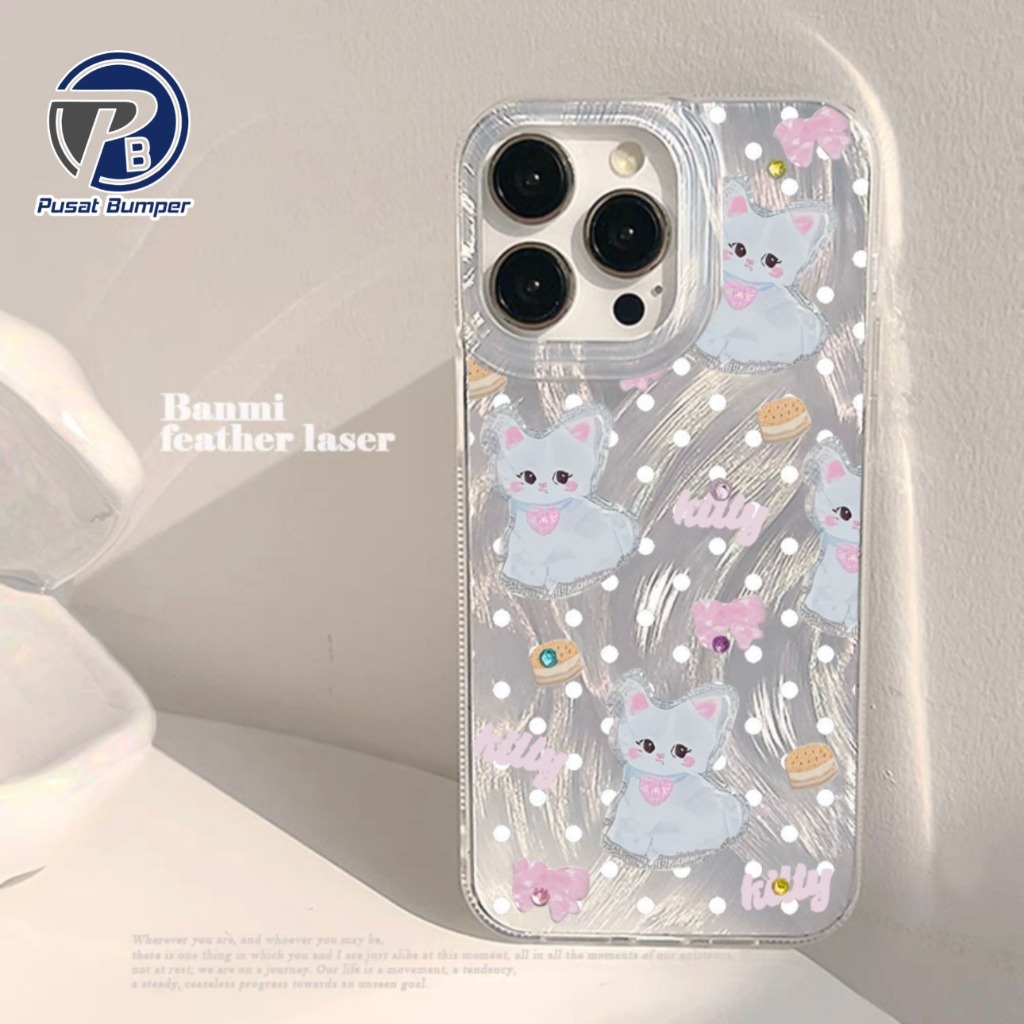 Jual SS960 Case Cute Kitten Clarity Silikon Softcase Casing Hp For Xiaomi Redmi A5 14C POCO C75 ...