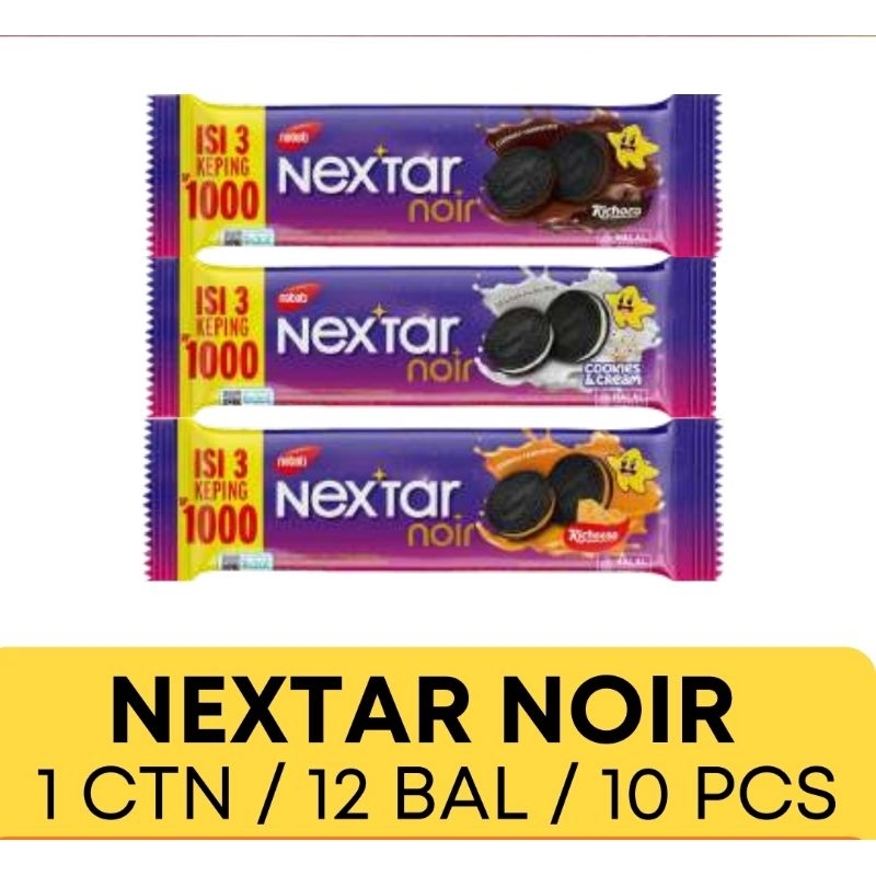 Jual Nextar Noir 1 pac Isi 10 Pcs | Shopee Indonesia