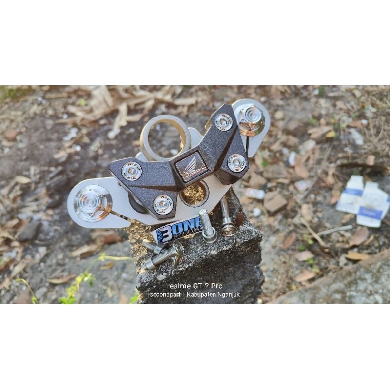 Jual baut raiser reser stang stir cb150r cbr led stainless original ...