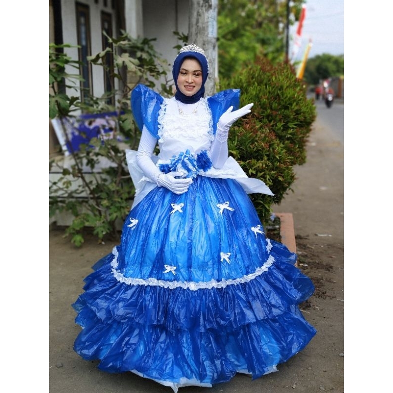 Jual Gaun Daur Ulang Princes Custom | Shopee Indonesia