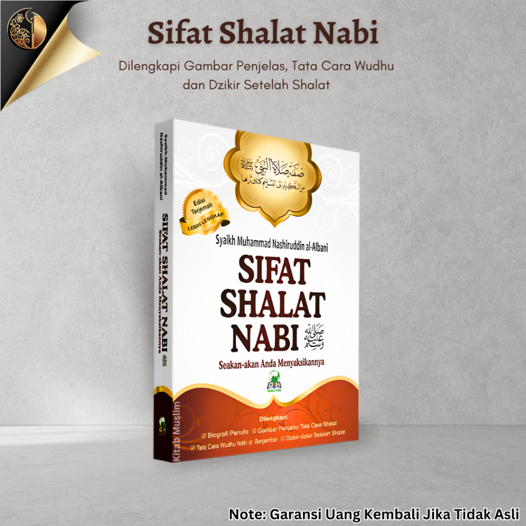Jual Sifat Shalat Nabi - Syaikh Muhammad Nashiruddin al-Albani - Doa ...